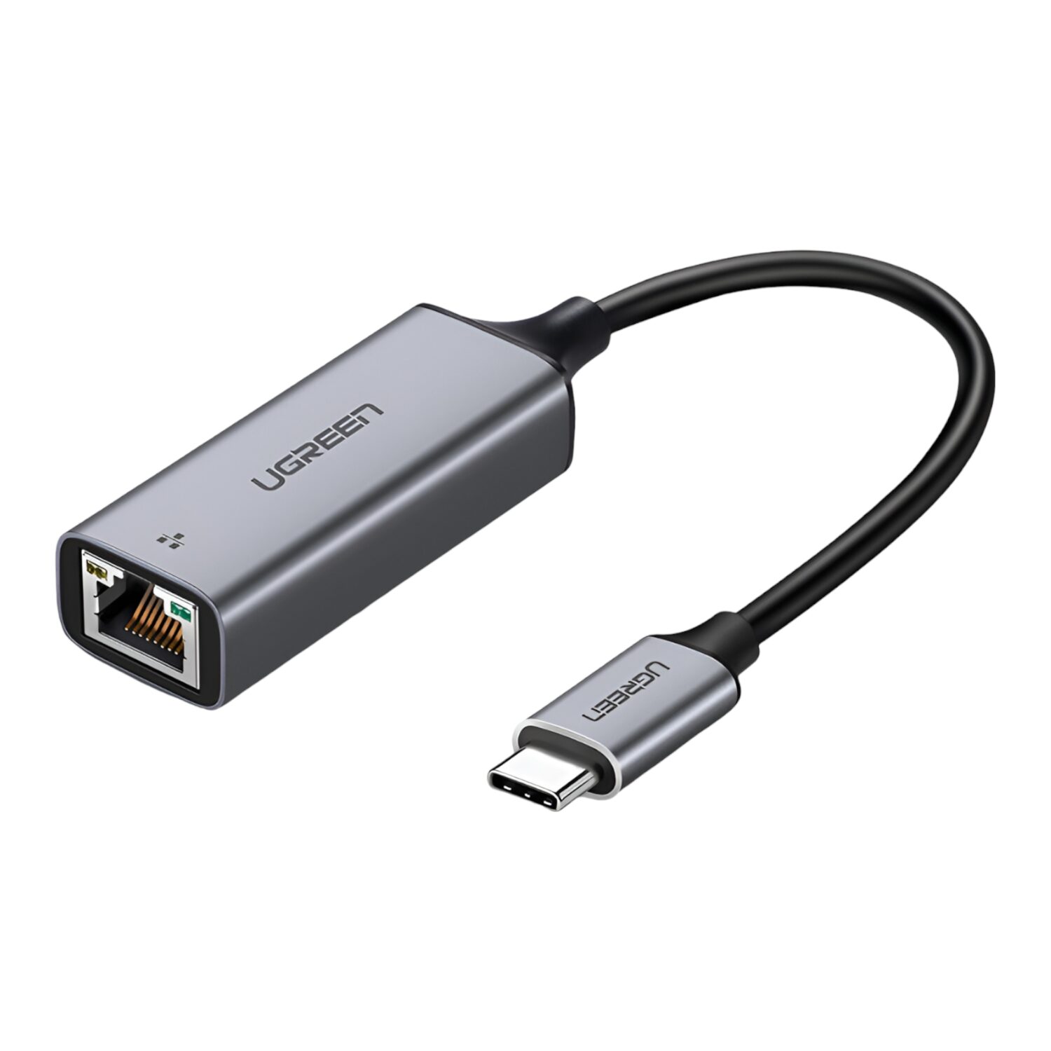 UGREEN CM199-50737 Type-C to Gigabit Ethernet Adapter – Silver – NAXLAV.COM