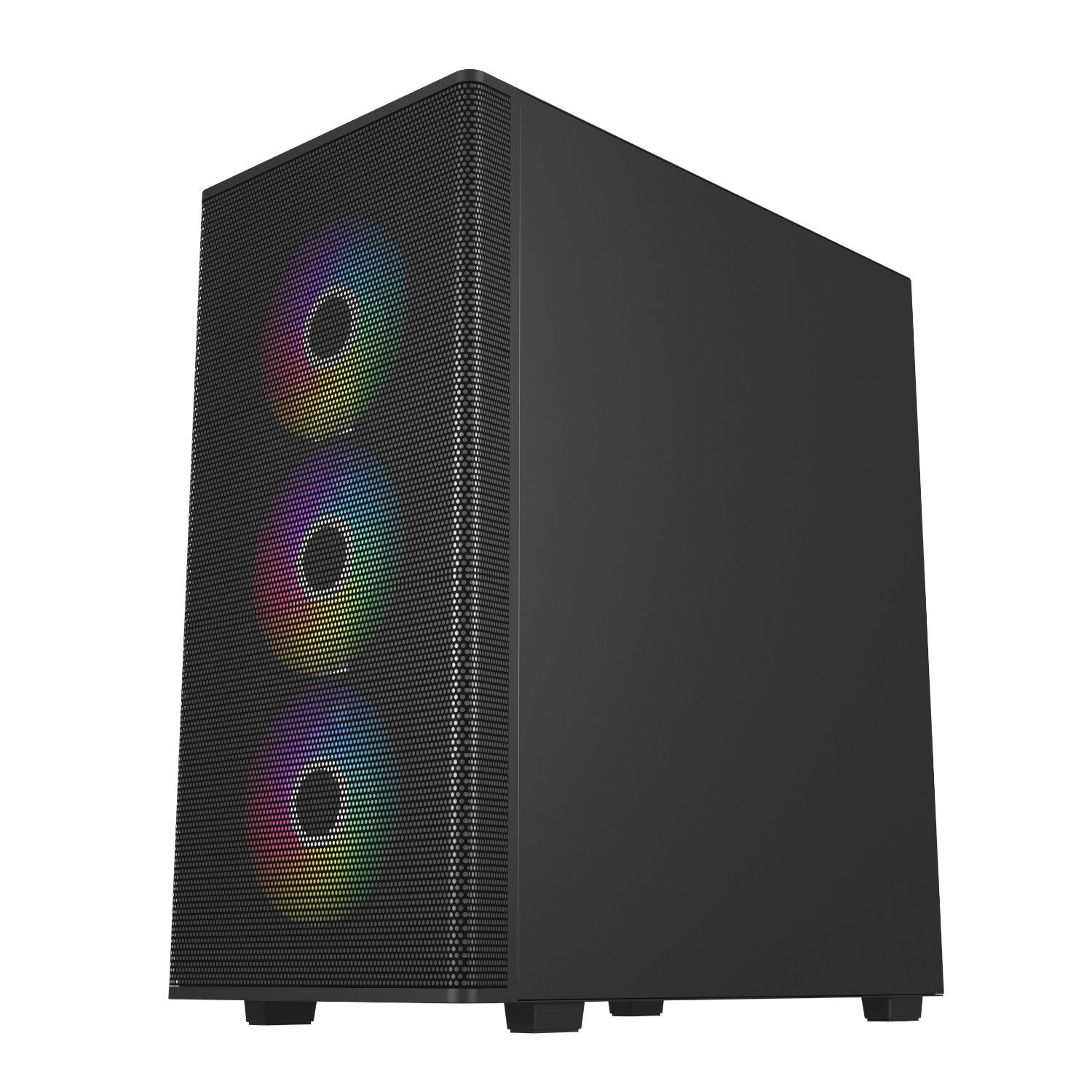 FSP M220 ATX Mid Tower Gaming Chassis – Black – NAXLAV.COM